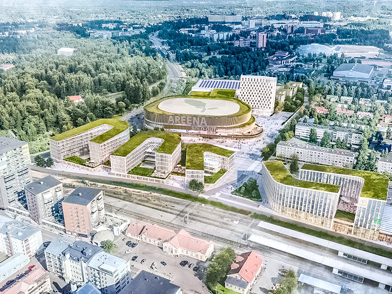 Team picked for Finland Oulu Arena - Coliseum
