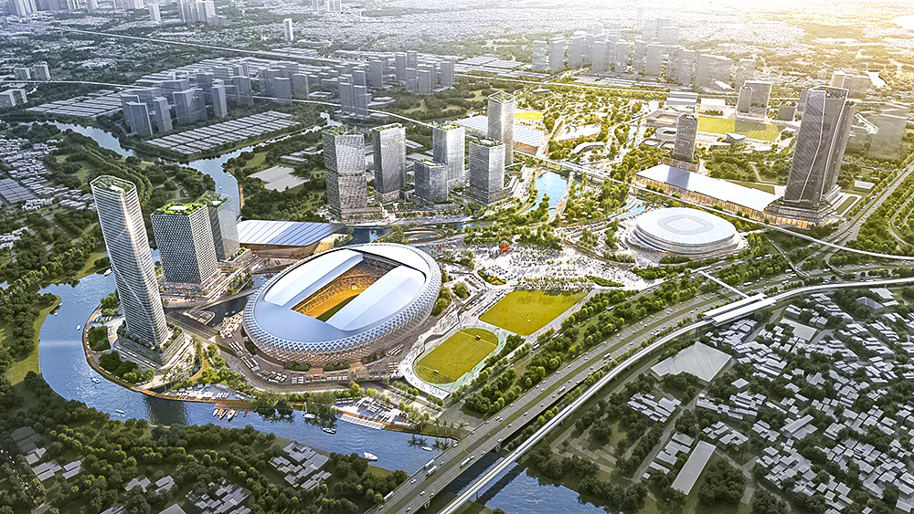 Work begins on Vietnam Sports Complex - Coliseum
